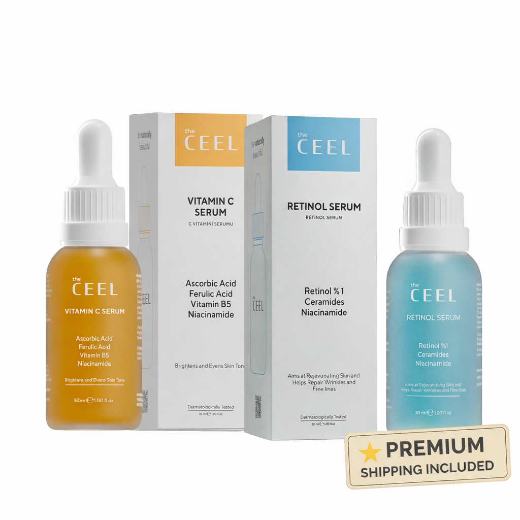 Ceel Radiance Ritual – Vitamin C Serum 30ml & Retinol Serum 30ml Combo ...