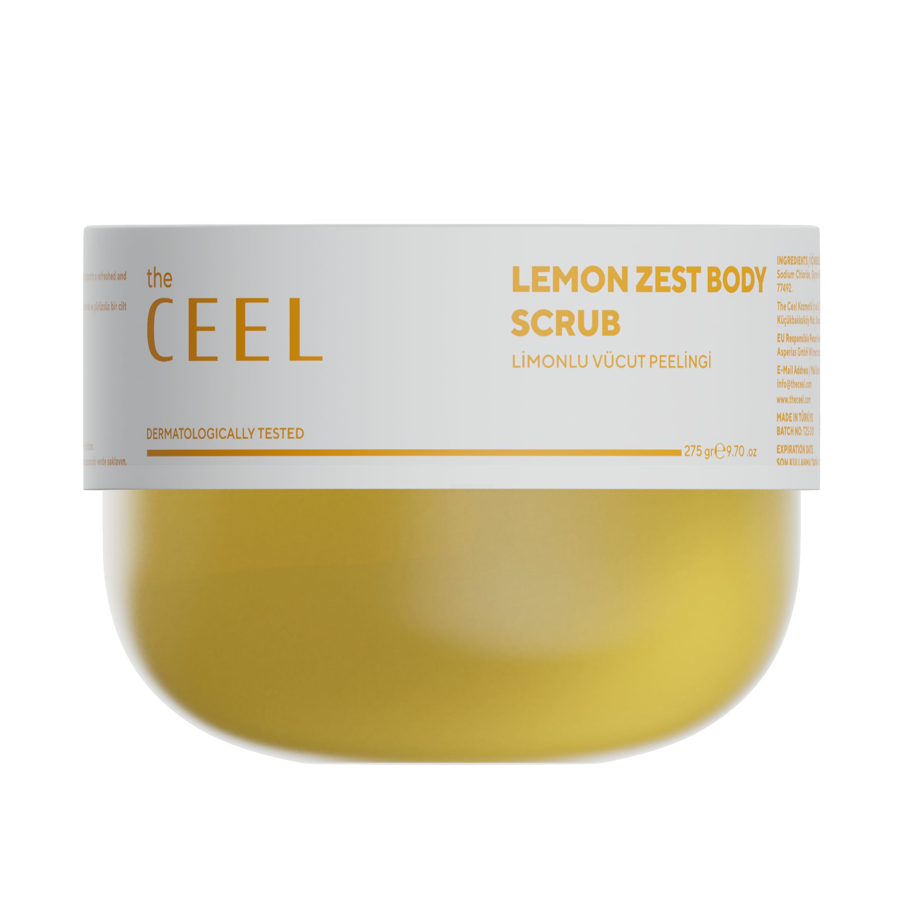 Ceel Lemon Extract Body Scrub – Moisturizing, Nourishing and Purifying ...